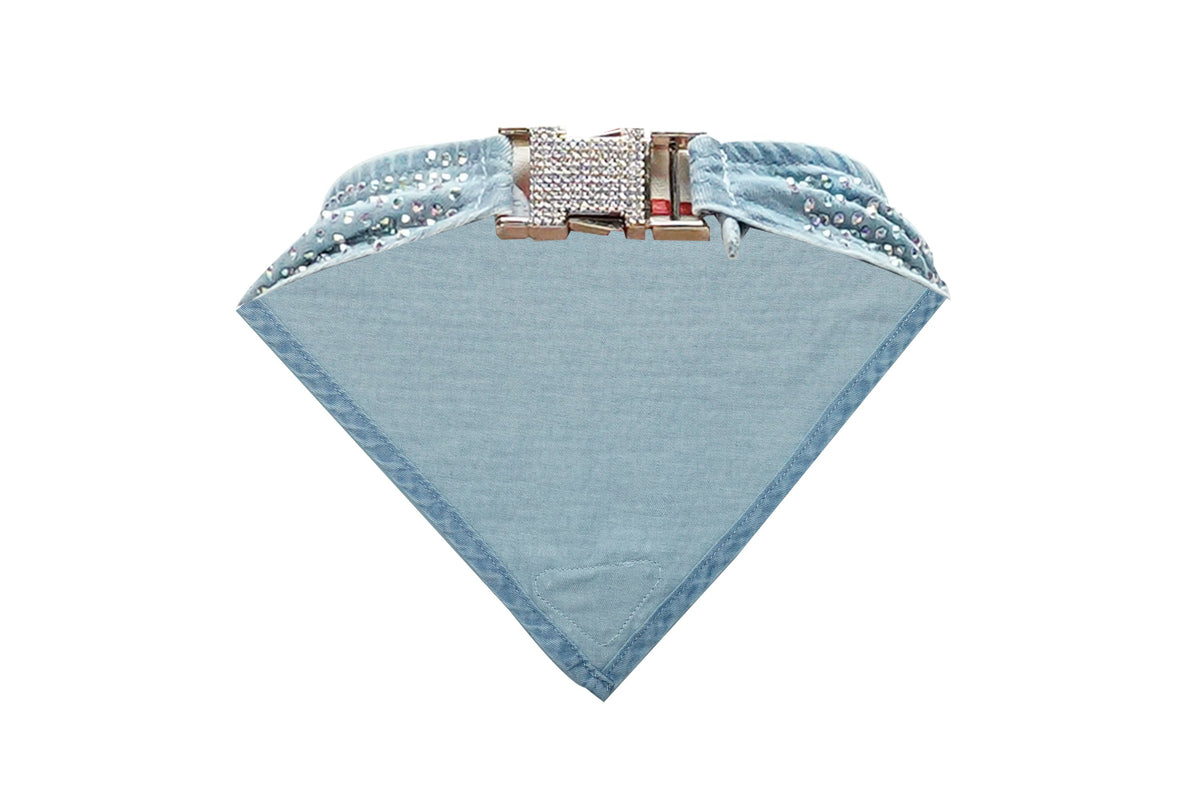 denim rhinestone bandana – MCE Creations