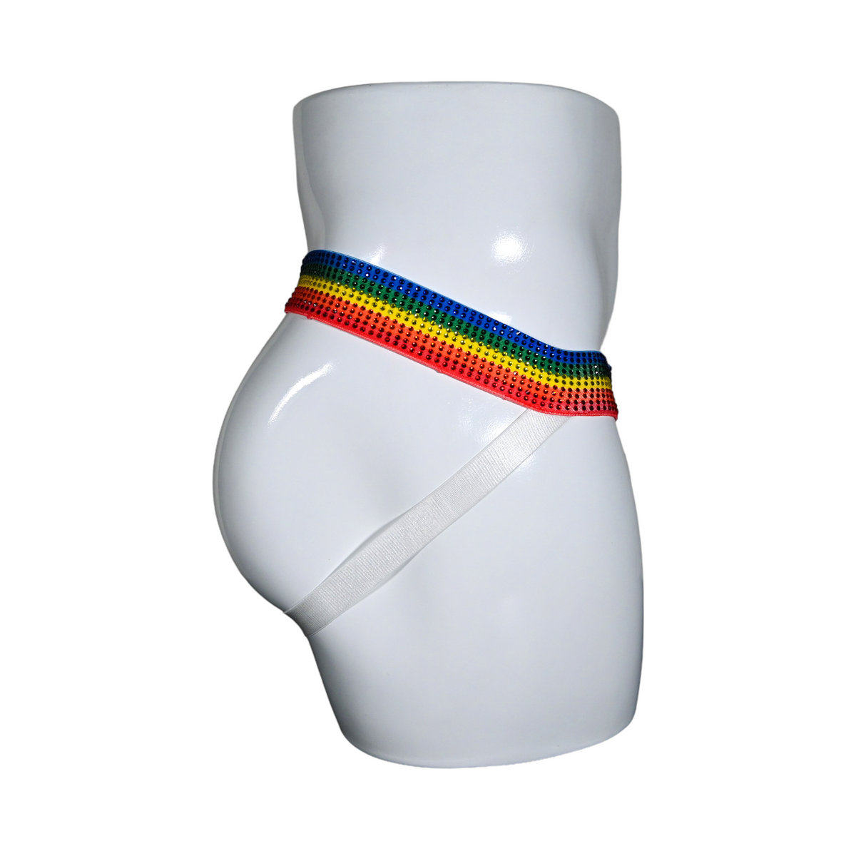 pride rhinestone MCE jock strap – MCE Creations