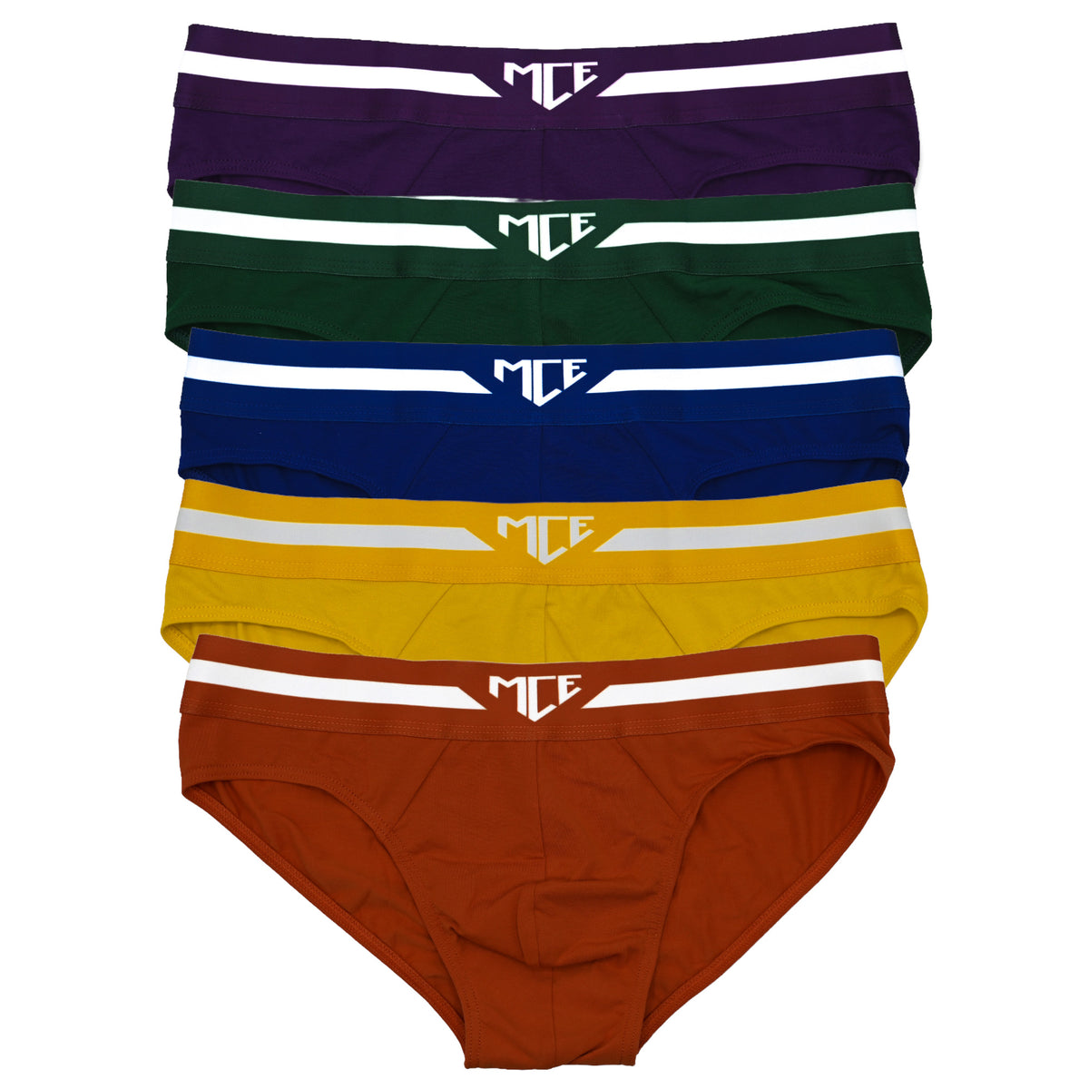 Bold MCE brief 5 pack – MCE Creations